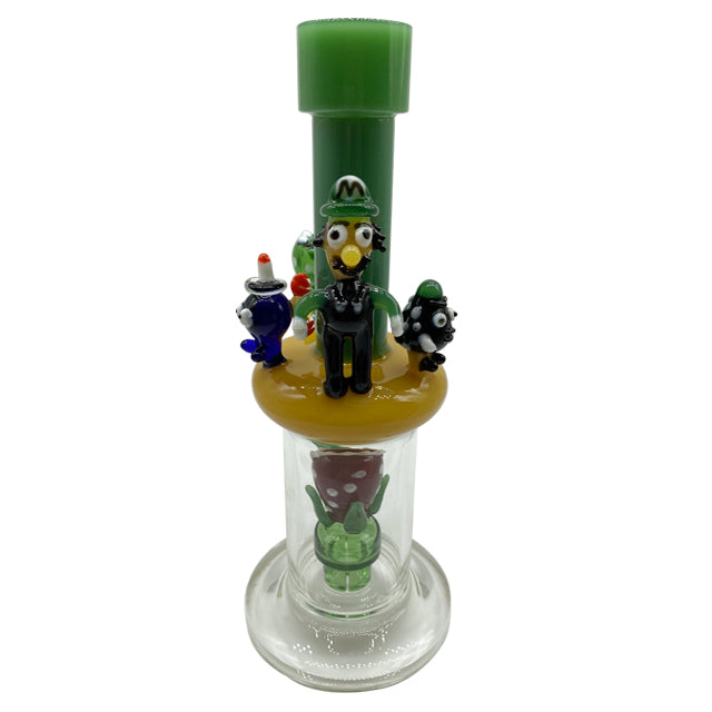 Super Mario Dab Rigs Colored Super Mario Perc Glass Water Bongs – DinoNail